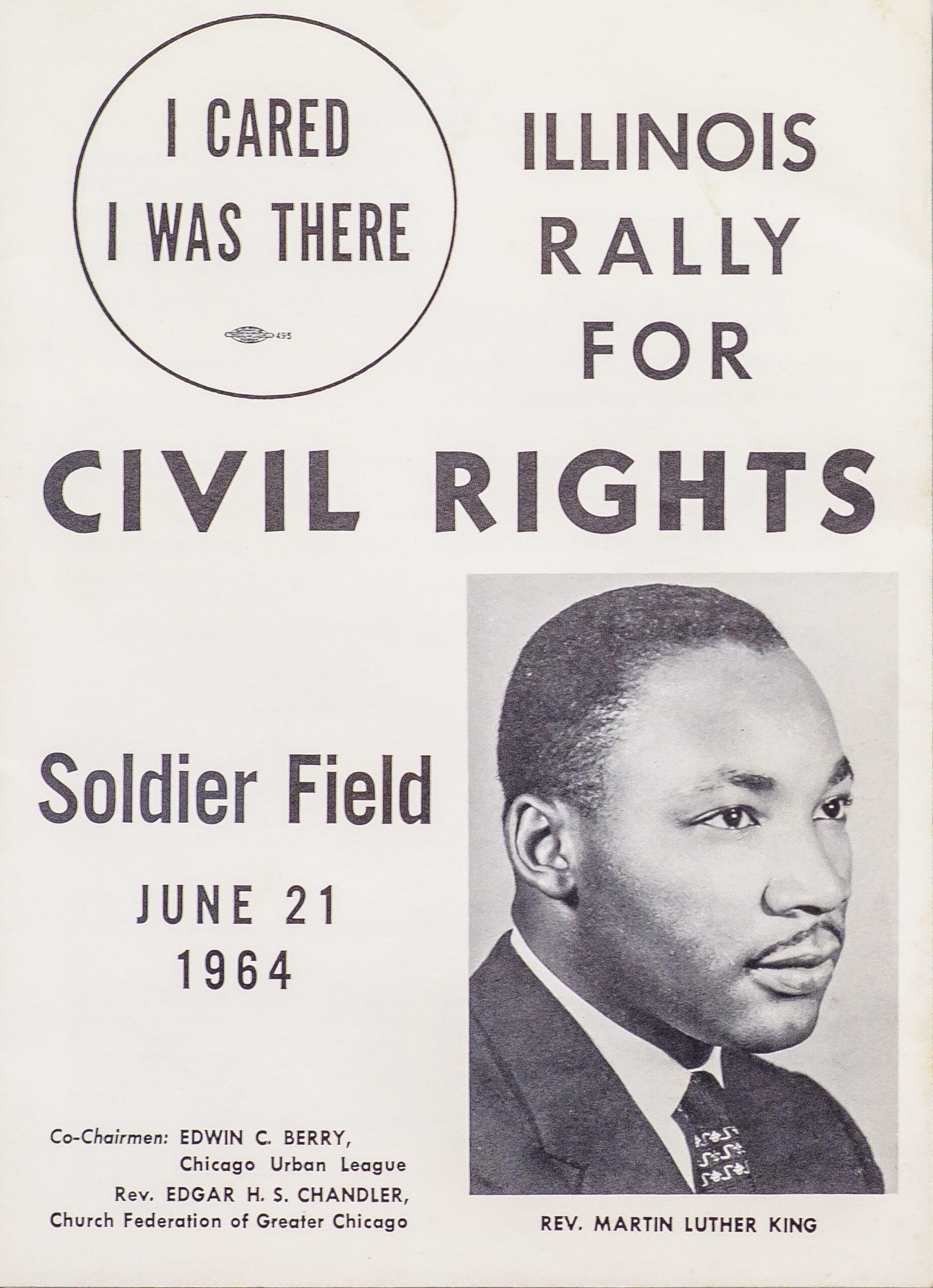 Civil rights rally flier | DuSable Black History Museum and Education ...